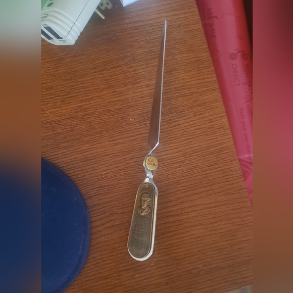 Other | Eli Lilly 5th Anniversary Commemerative Letter Opener | Poshmark